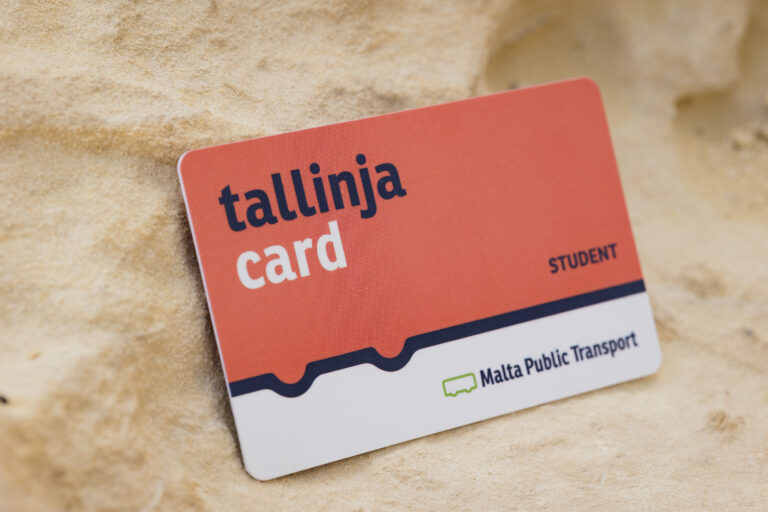 Student Tallinja Card offered for free - Malta Public Transport